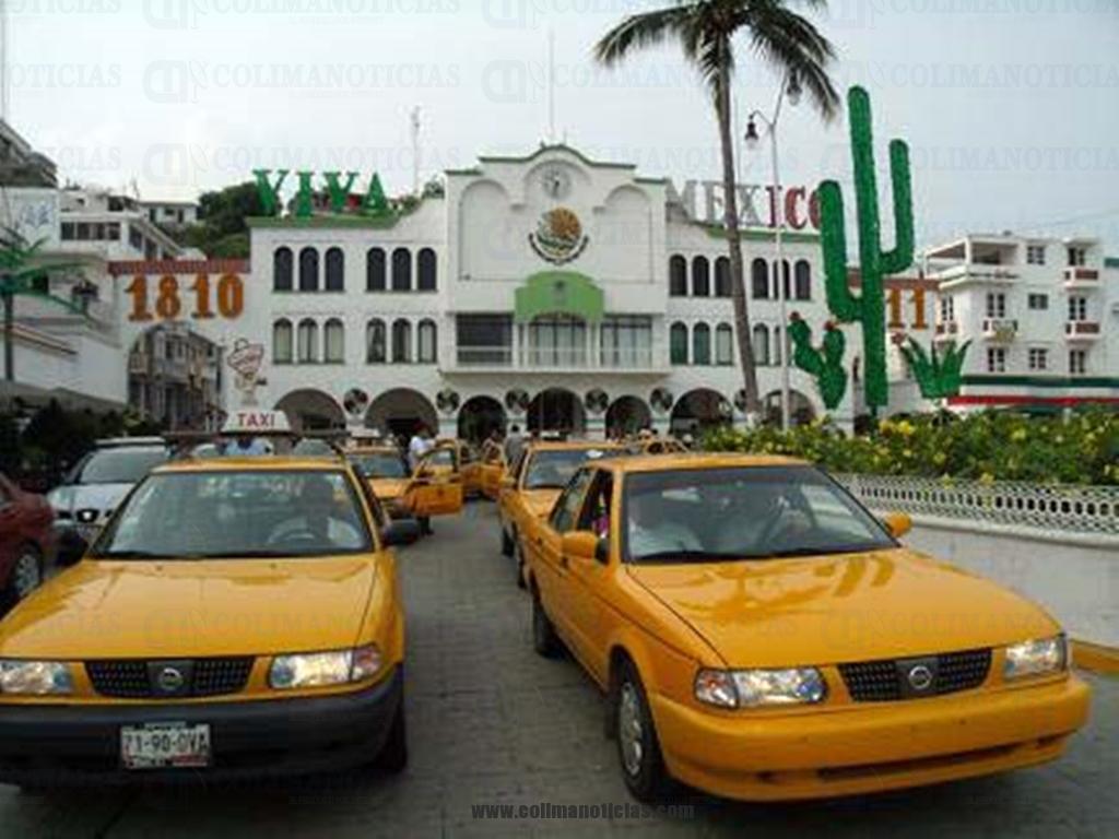 Siguen atracando taxis en Manzanillo | Colima Noticias