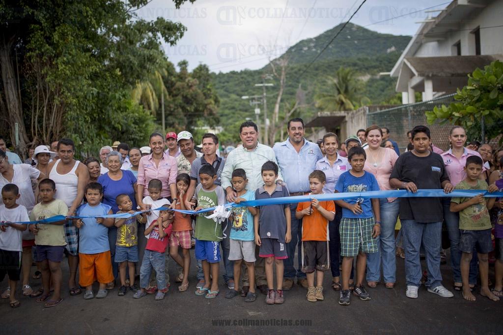 Inaugura Virgilio obras en El Naranjo | Colima Noticias