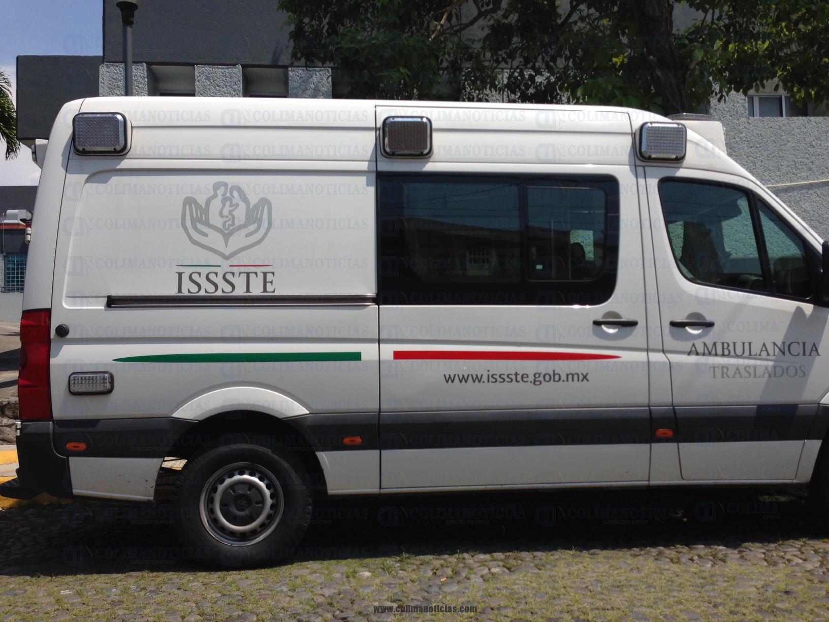 ambulancia issste | Colima Noticias