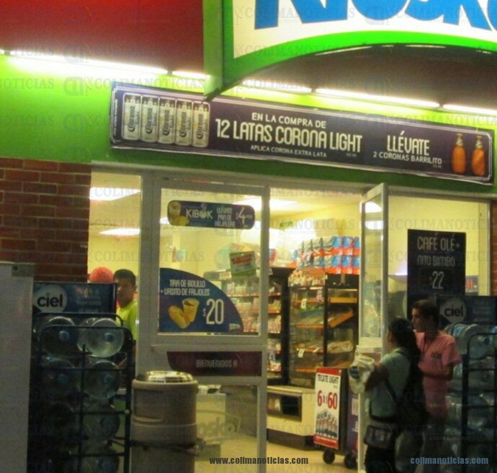 Reportan asalto a otra tienda Kiosko | Colima Noticias