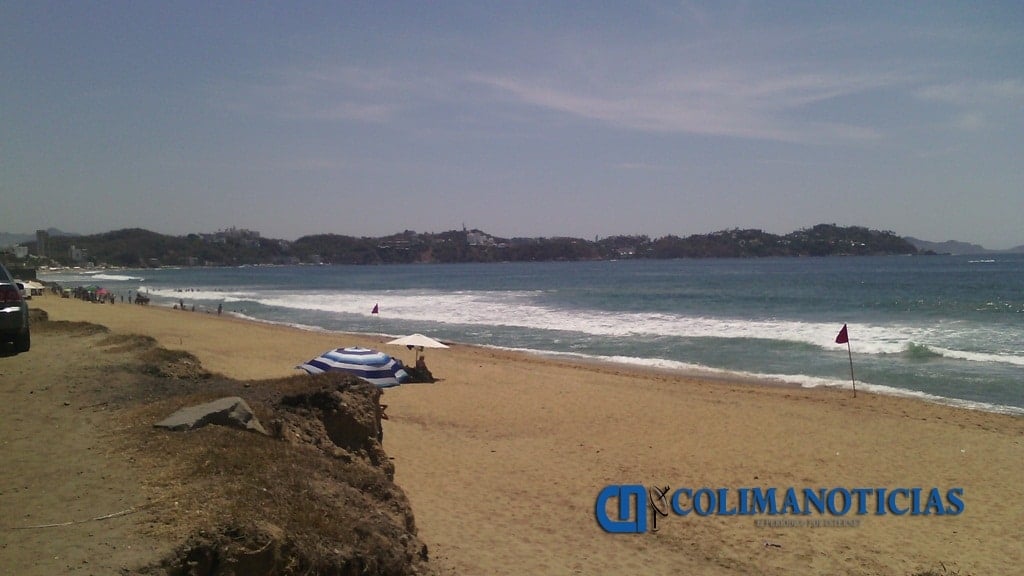 Cielo medio nublado y calor en la costa colimense | Colima Noticias