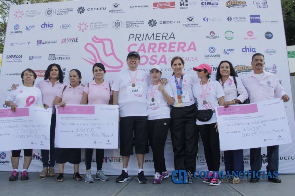 Realiza UdeC, Primera Carrera Rosa con Causa | Colima Noticias