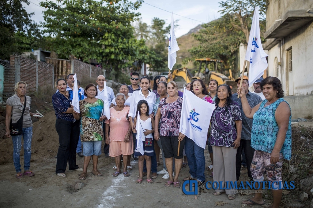 Gaby Benavides inicia obras en El Naranjo | Colima Noticias