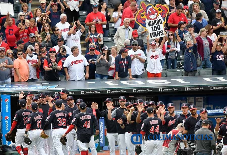 Indios de Cleveland alcanzan 100 victorias en la temporada | Colima ...