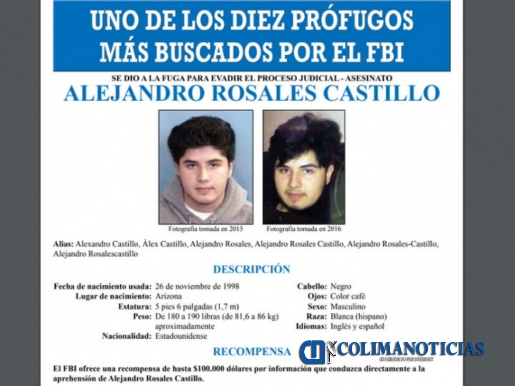 FBI ofrece 100 mil dólares por prófugo que presuntamente se esconde en ...