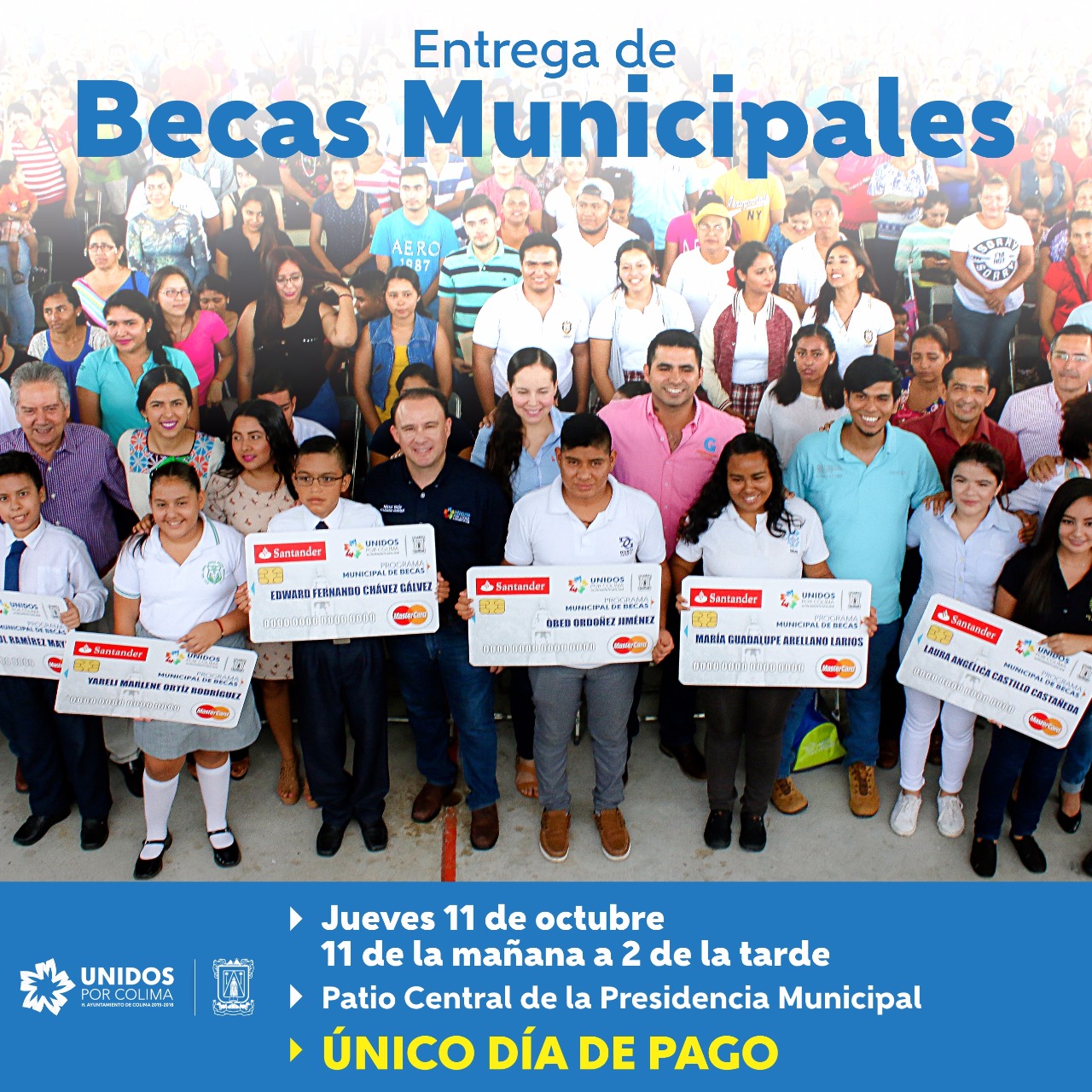 Entrega de Becas Municipales será en Patio Central de Presidencia ... Entrega de Becas Municipales será en Patio Central de Presidencia ...
