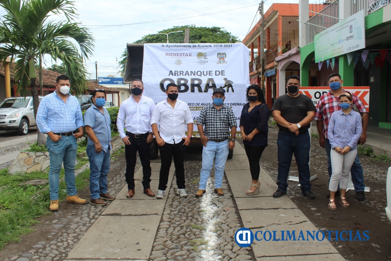 En Armería se invierten más de 800 mil pesos en rehabilitar redes de ...