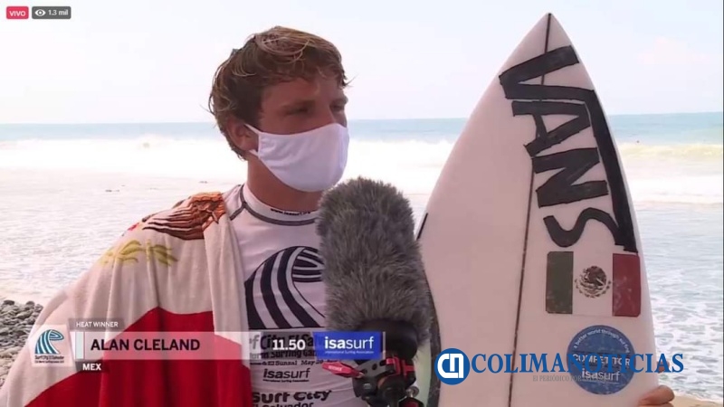 Avanza el surfista colimense Alan Cleland rumbo a Tokio 2020+1 | Colima ...