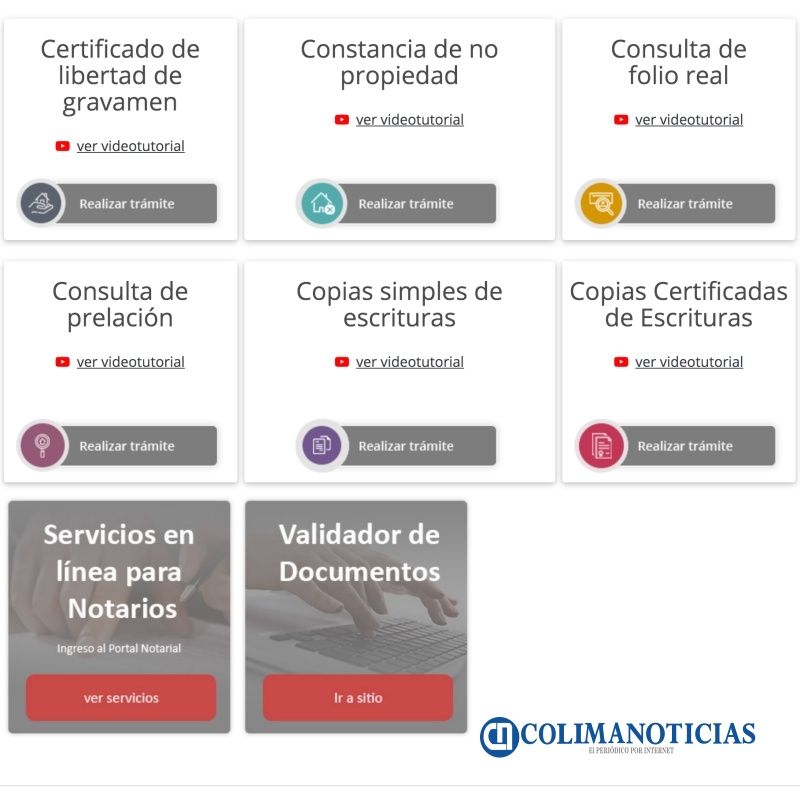 Colima resuelve los trámites en menos tiempo y con mayor seguridad ...