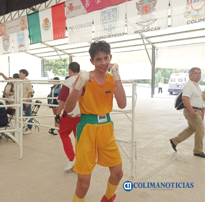 Colimense Emmanuel Torres, a la final de box en Juegos Nacionales ...