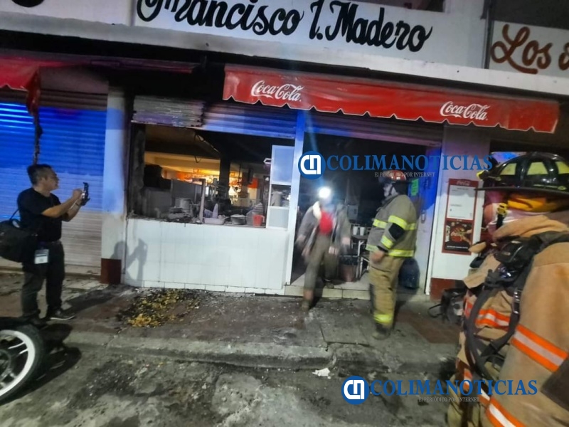 Conato De Incendio En El Mercado De Comidas Los Agachados En El Centro