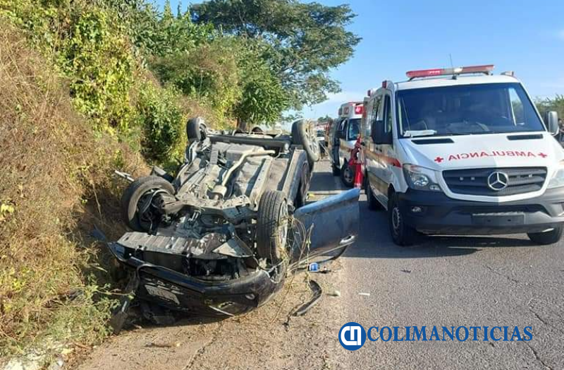 Dos muertos en accidente vial en el libramiento El Naranjo | Colima ...