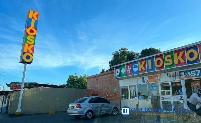 ‘Porqué tan poquito’ reclama sujeto al asaltar un Kiosko | Colima Noticias