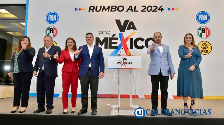 Arrancan PAN, PRI y PRD trabajos para construir Plataforma de la coalición Va por México 2024 ...
