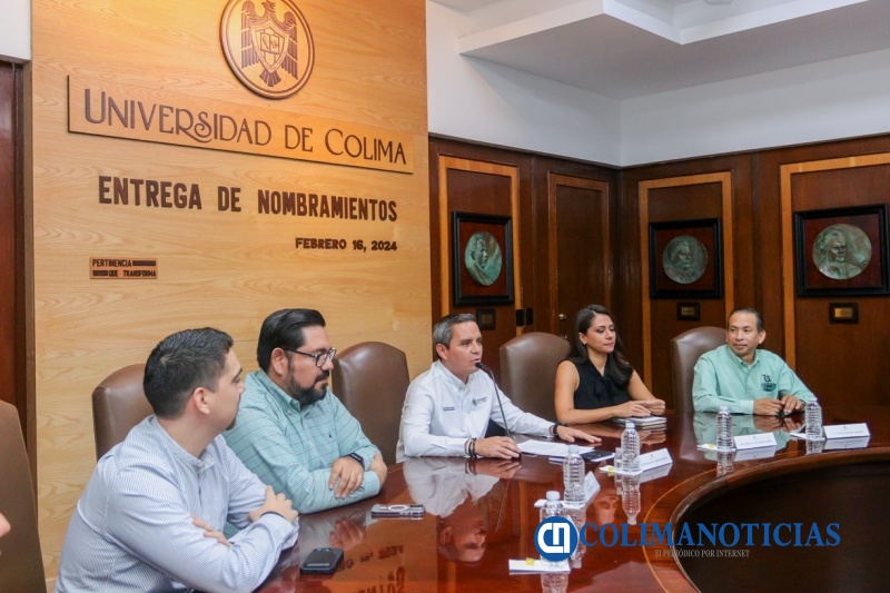 Entrega rector 7 nuevos nombramientos, en la Universidad de Colima ...