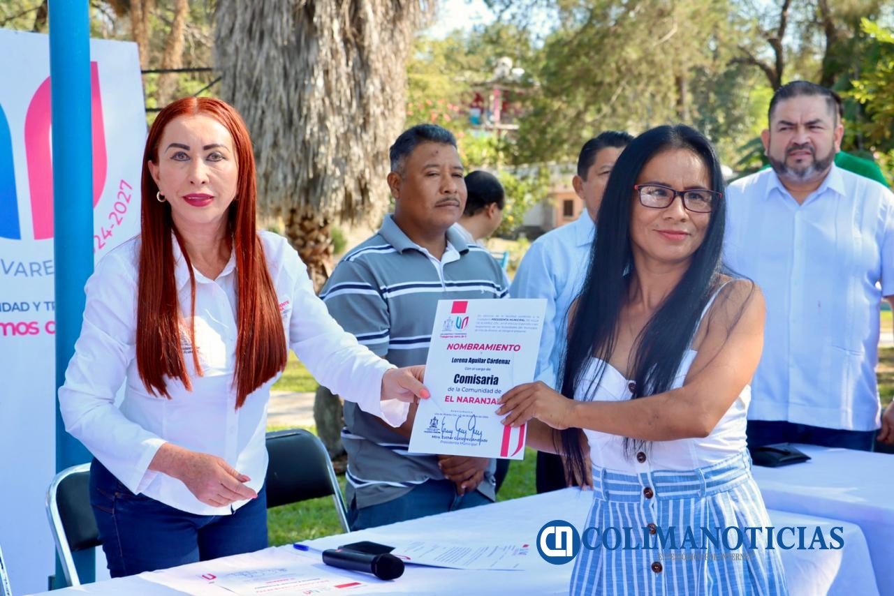 Tey les toma protesta a las autoridades auxiliares de las 12 ...