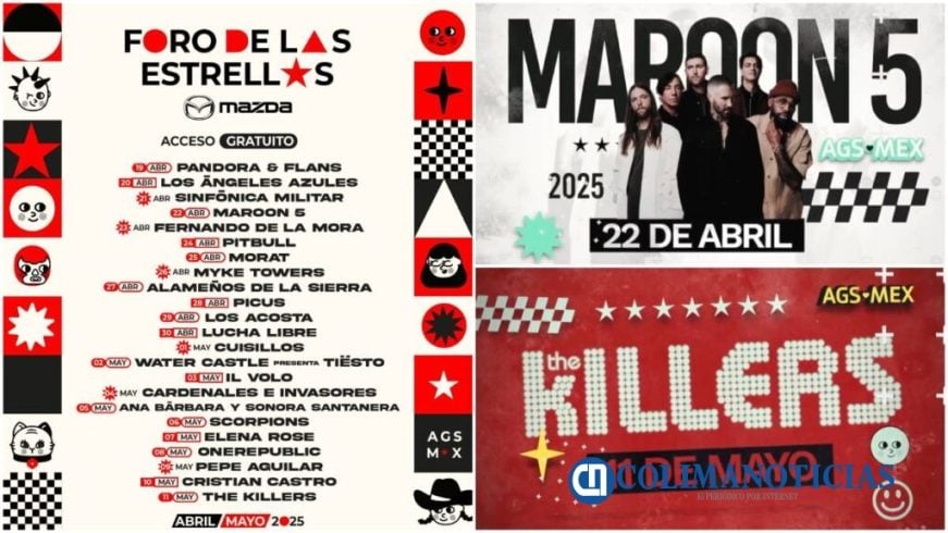 Anuncian artistas que se presentarán gratis en la Feria de San Marcos ...