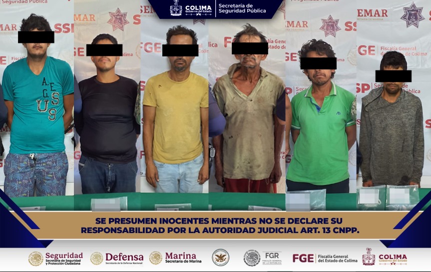 Detiene Policía Estatal de Colima a 6 personas en distintos hechos, por ...