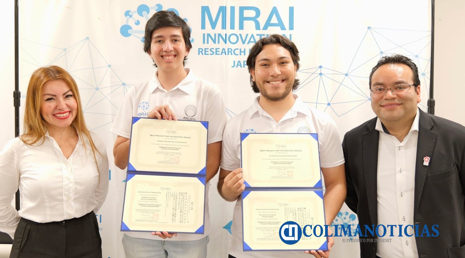 Viven tres meses de aprendizaje y desarrollo tecnológico alumnos de la UdeC, en Japón | Colima ...