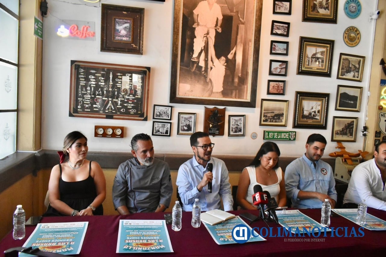 Presentan ‘Manzanillo a las Brasas’, evento que reunirá 30 chefs en el ...