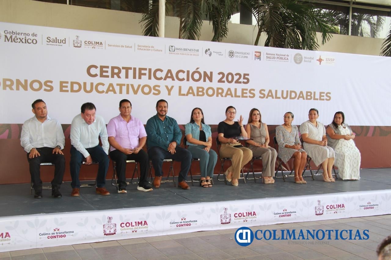 Certifican 191 escuelas y 5 áreas administrativas como Entornos ...