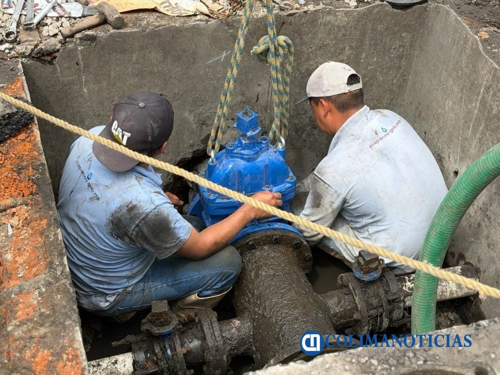 CIAPACOV moderniza válvulas e infraestructura hidráulica en Av. Pino ...