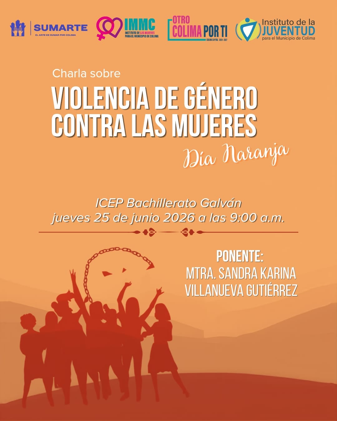 Impulsan el “Día Naranja” entre estudiantes de la capital | Colima Noticias
